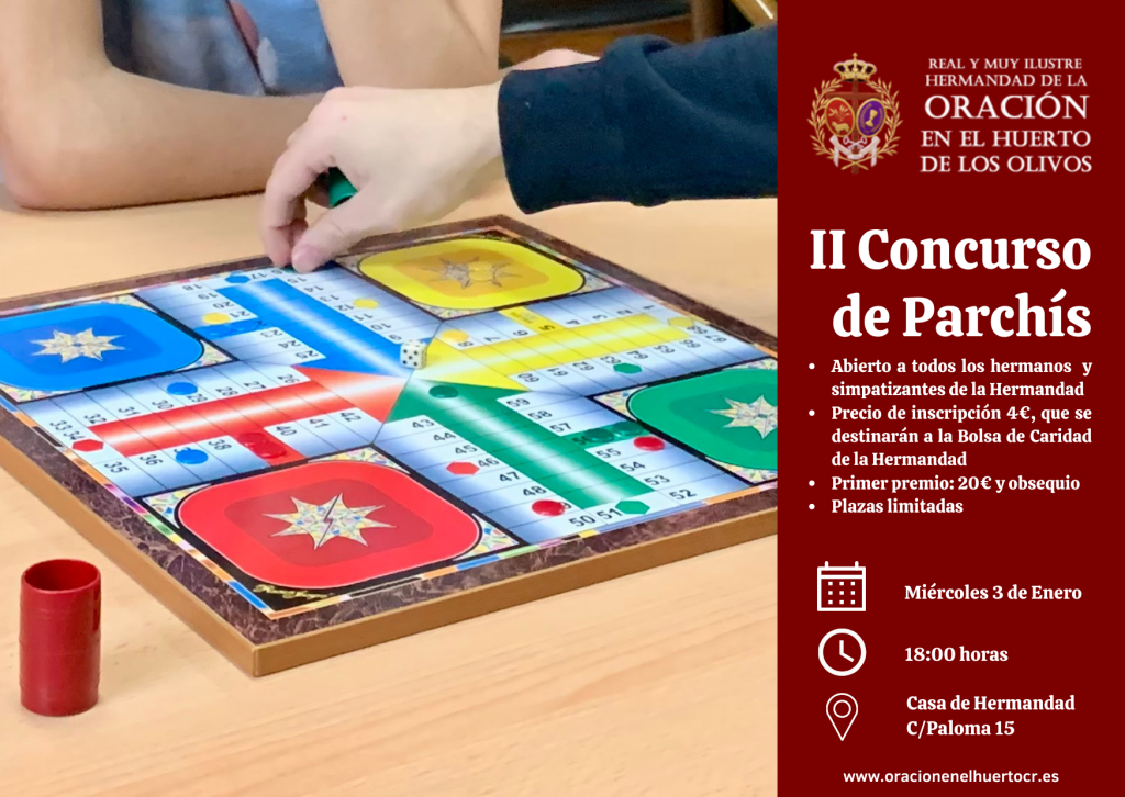 El 3 de Enero, Concurso de Parchís – REAL Y MUY ILUSTRE HERMANDAD DE LA ...